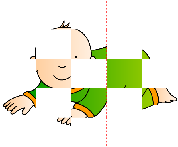 Coloring Pages Printable for kids: Baby Crawl coloring pages