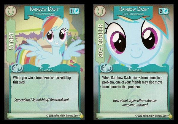 MLP Rainbow Dash, Flyer Extraordinaire CCG Cards | MLP Merch