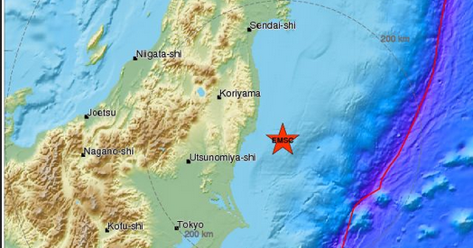 Earthquake Prediction: 5.1R in Honshu Japan