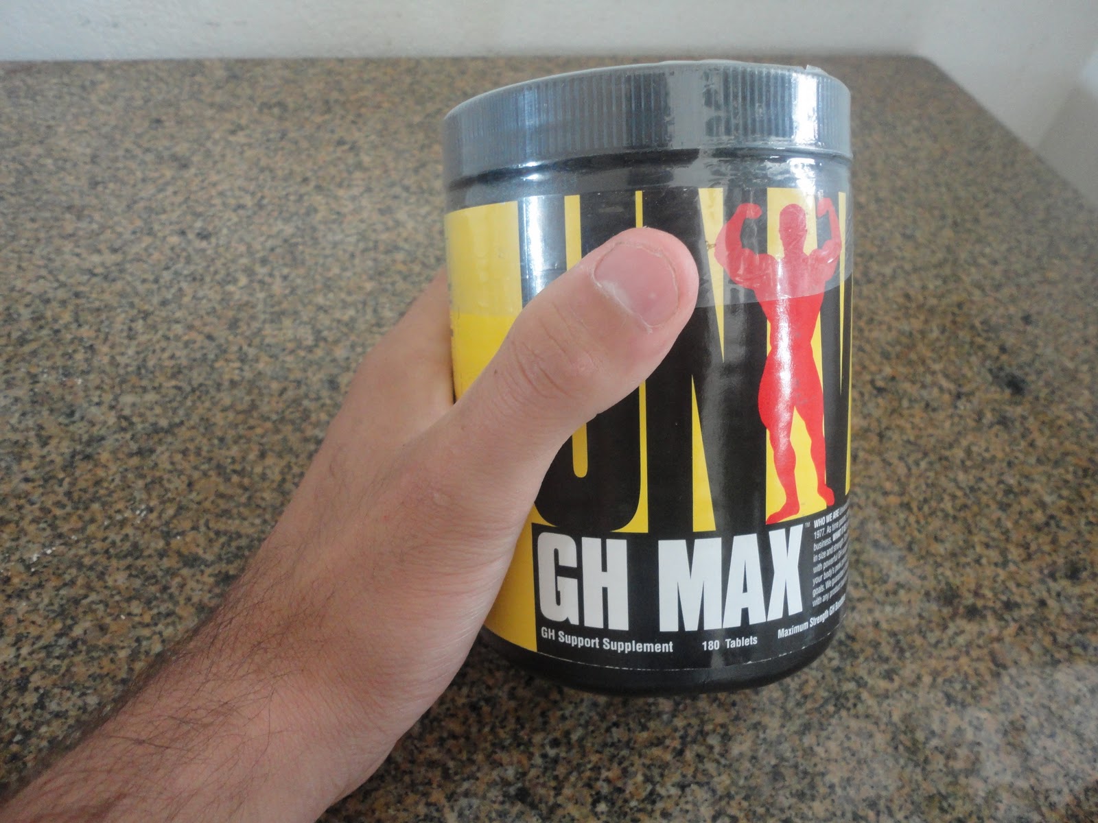 Suplementos Alimentares: GH MAX UNIVERSAL 180 TABLETS