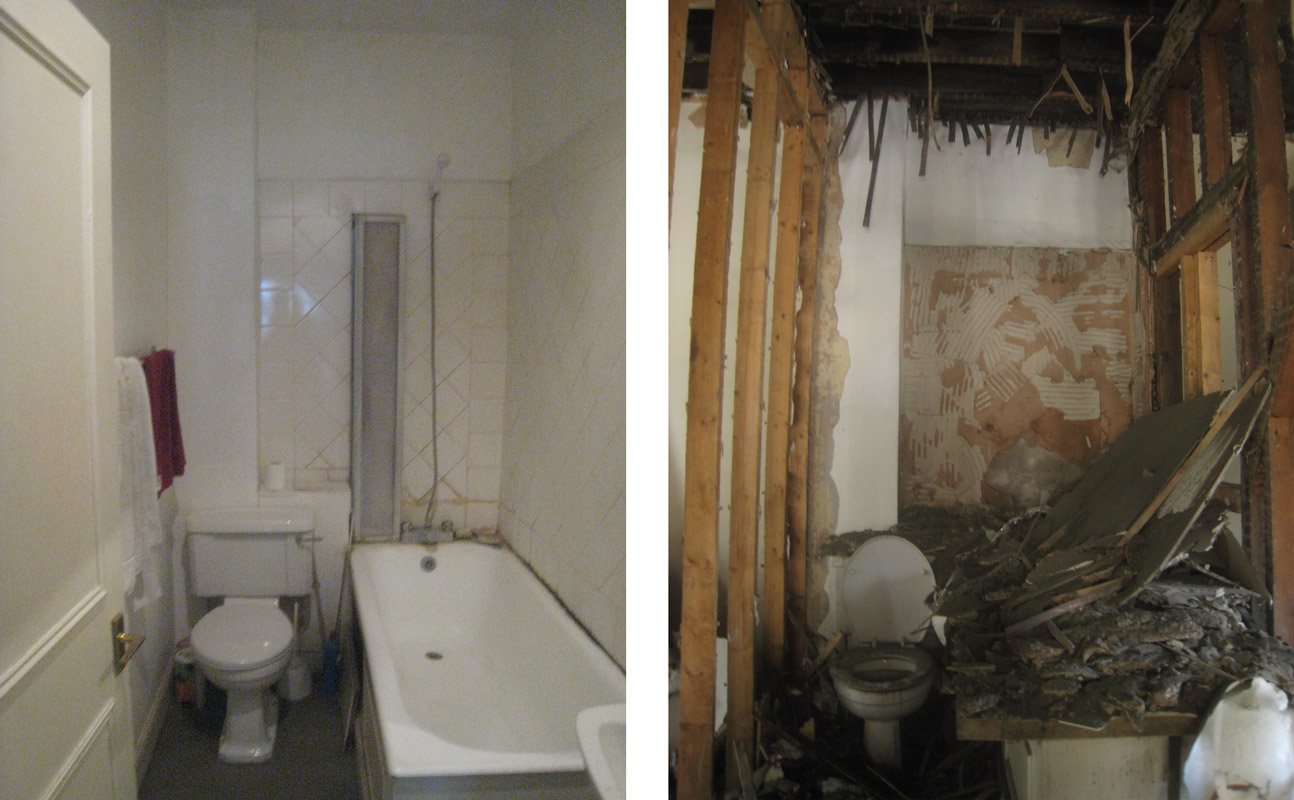 Design : Build: Demolition: Before and After