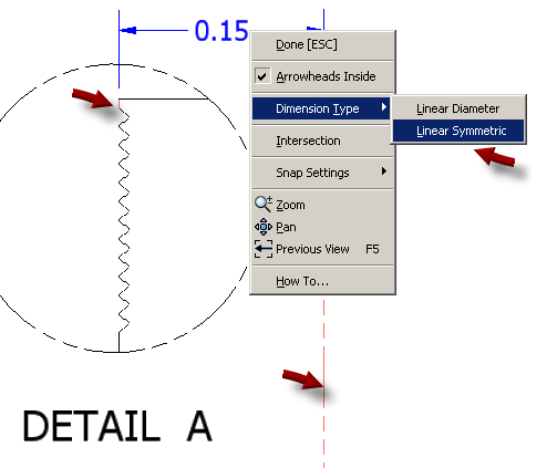 From the Trenches with Autodesk Inventor: Foreshortened Linear Diameter ...