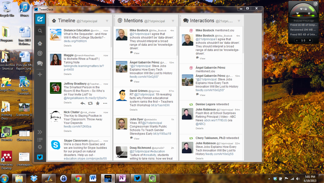 The 21st Century Principal: Make Your Chrome TweetDeck App Operate as a ...