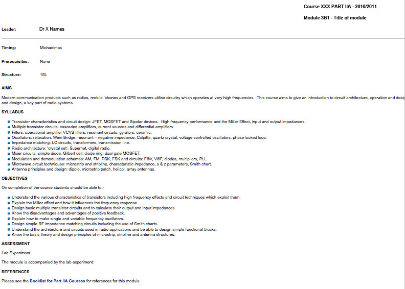 13 Things for Curriculum Design: Thing 11 - Open Syllabus