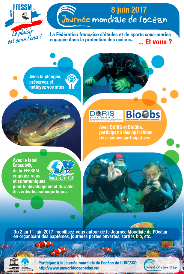 LE CONGRE - Plongée Lyon: Journée Mondial de l'Océan - 8 juin 2017