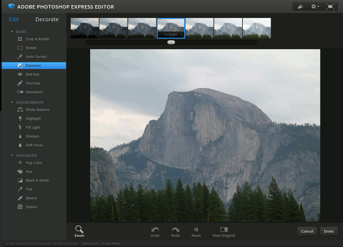 All Things Related to the Online Photoshop Tool: What Does the Exposure ...