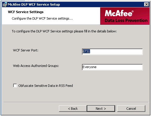 Networking Security: McAfee host DLP step by step installation and ...