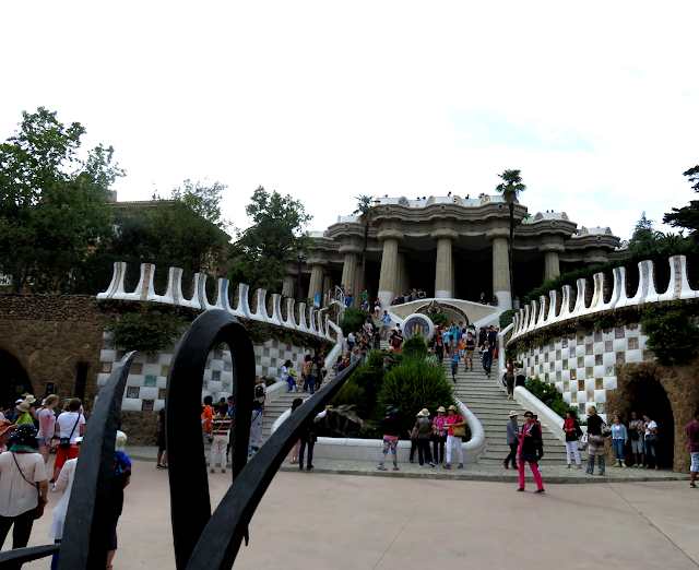 Susanna's travels: Parc Güellin puisto