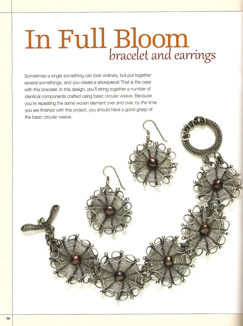 Book Review - Weaving Freeform Wire Jewelry / The Beading Gem