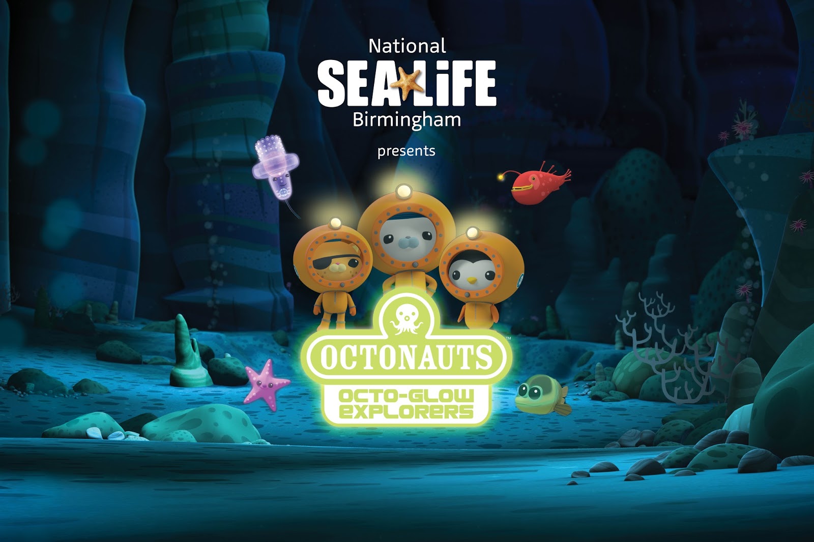 Become an Octo-Glow explorer at National Sea Life Centre Birmingham ...