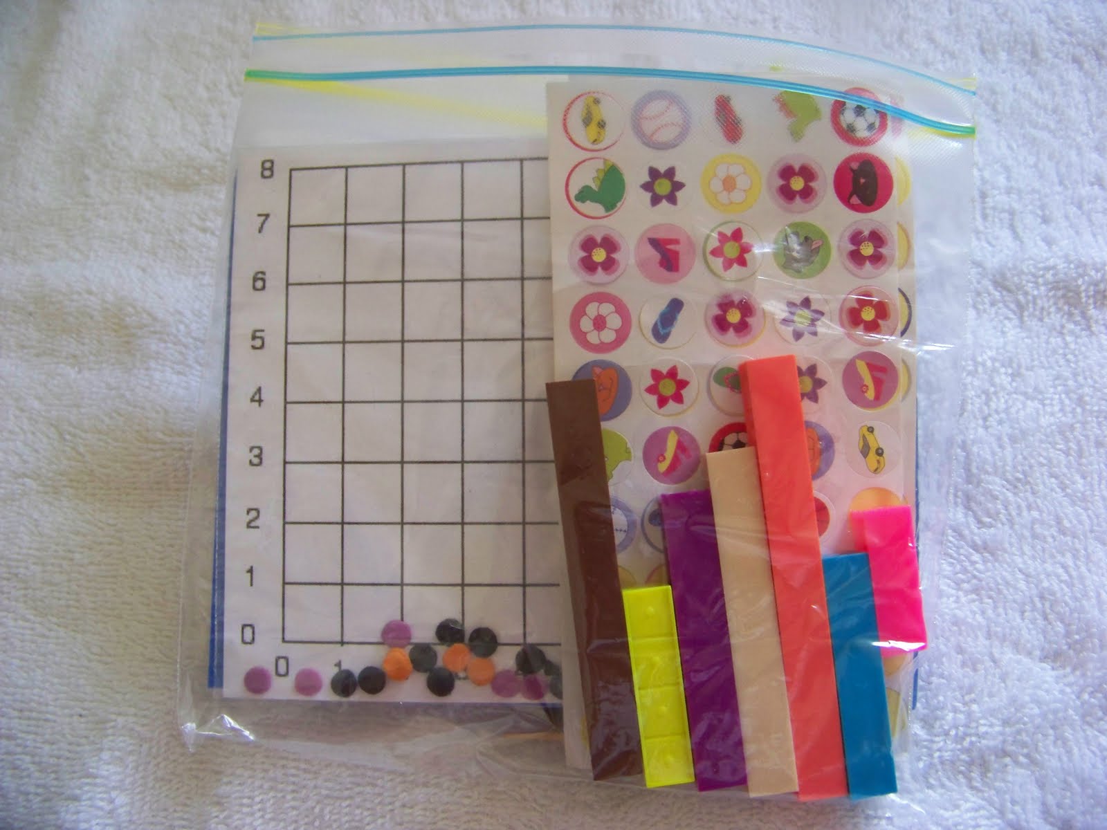 Our Fun Homeschool: Hands-On Graphs and Plots