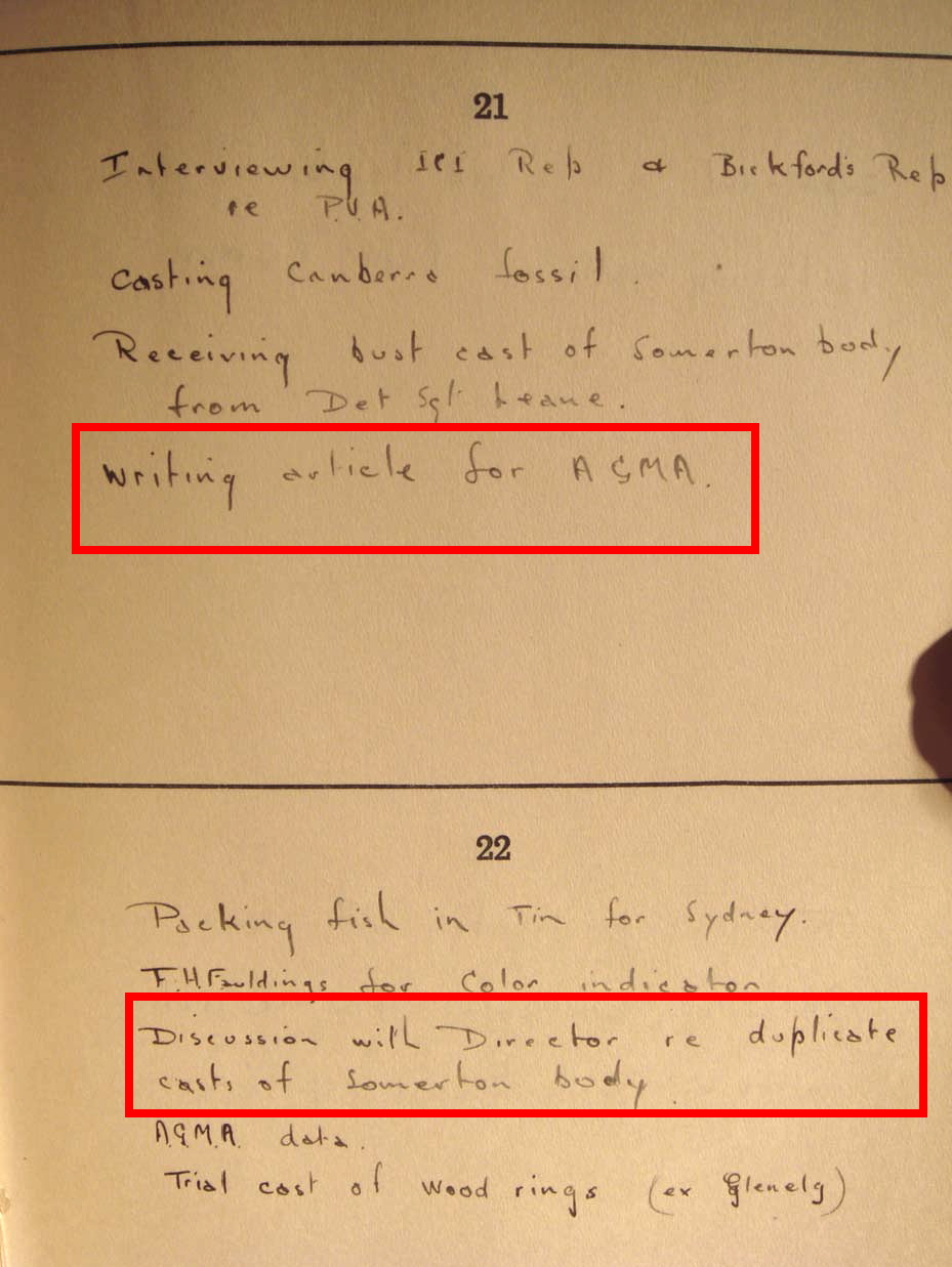 Somerton Man: Lawsons Diary, Does the Mold Still Exist? An Interesting ...