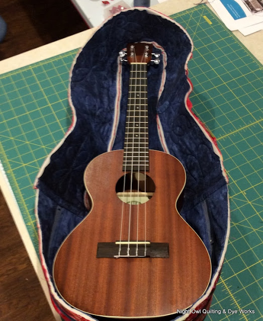 Night Owl Quilting & Dye Works: Ukulele Case