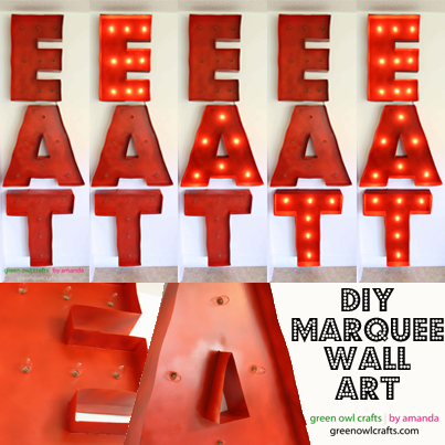 Raising Baitys | A Blog About Life in the Baity Family: DIY Marquee ...