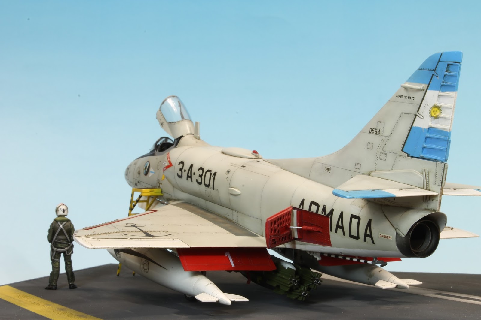 Istvan Michalko's scale models: Douglas A-4Q Skyhawk - Hasegawa, 1/48 ...