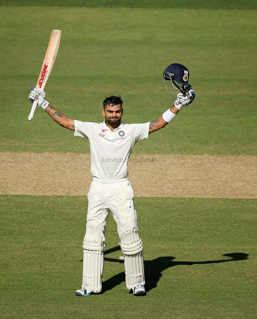PHOTOS: Virat Kohli scores his 7th Test century | JUSTVIRAT