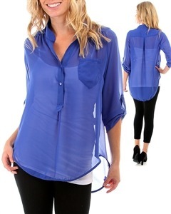 Todo Moda: Blusas Transparentes: