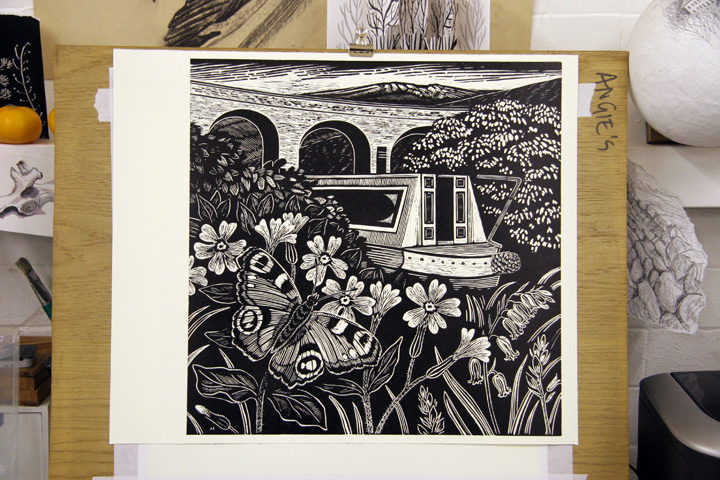 ANGIE ROGERS: Another look at the woodcut process