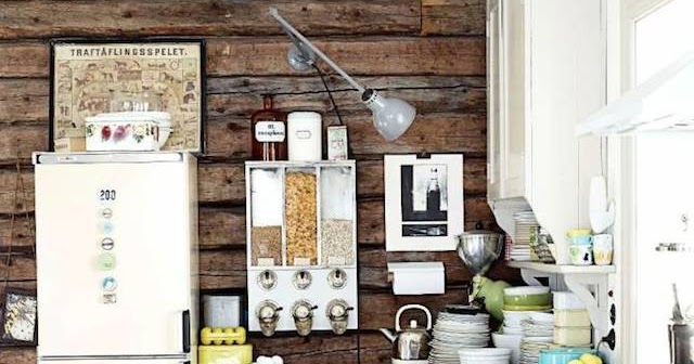 my scandinavian home: A lovely Finnish kitchen with vintage finds