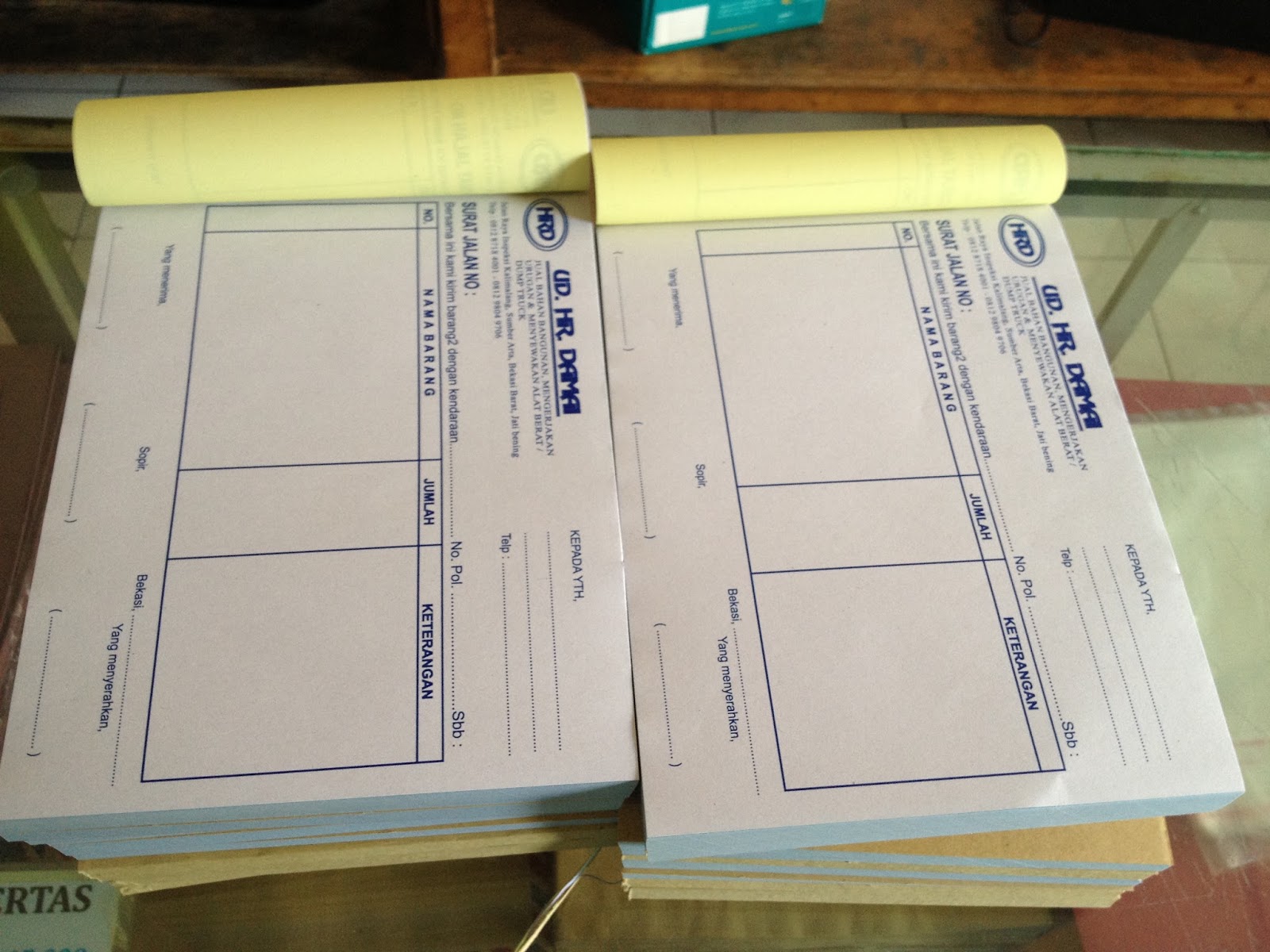 Tukang dan Tempat Fotocopy Percetakan: Tempat Cetak Nota, Cetak Faktur ...