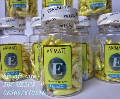 ANIMATE KAPSUL VITAMIN E - Biosoft Original
