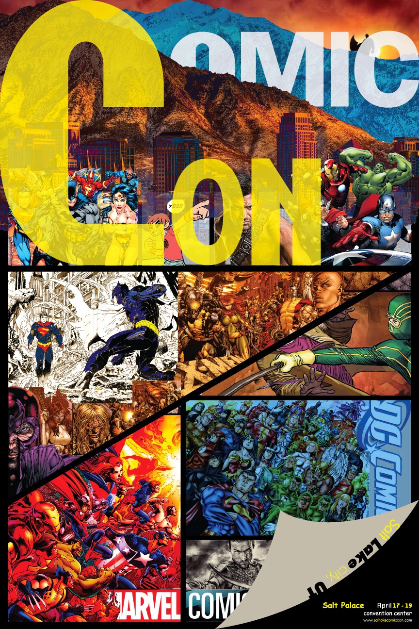 Design Seminar F14 - Justin: Project 1: Comic Con posters