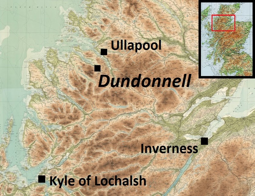 except the Kyles and Western Isles: Dundonnell House