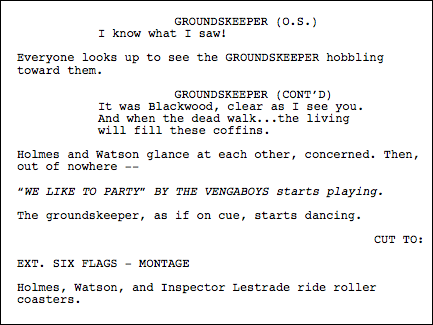 Class Act: Sherlock Holmes (2009)