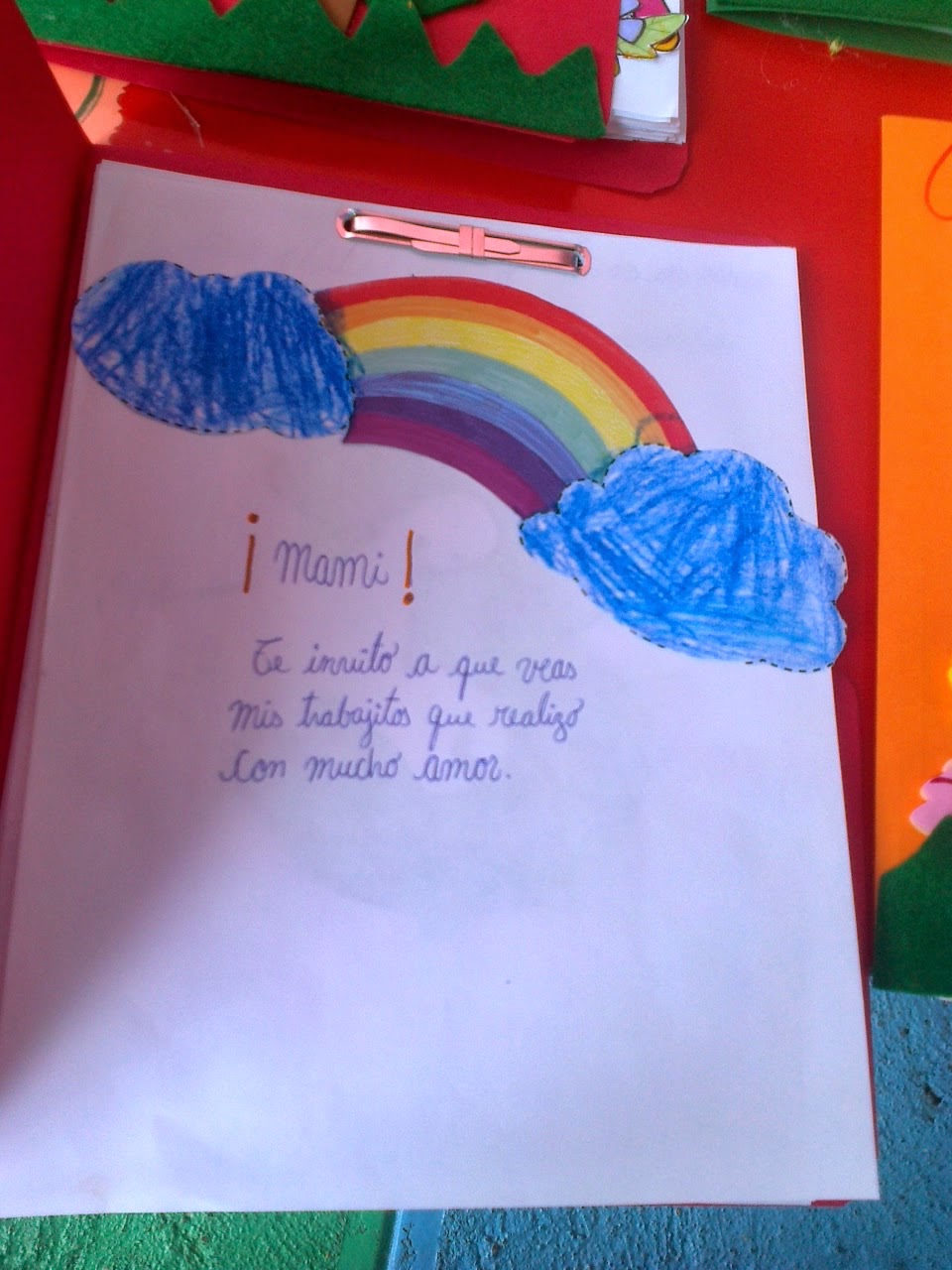 Entretenimientos Infantiles: Decoración de folder con los trabajos ...