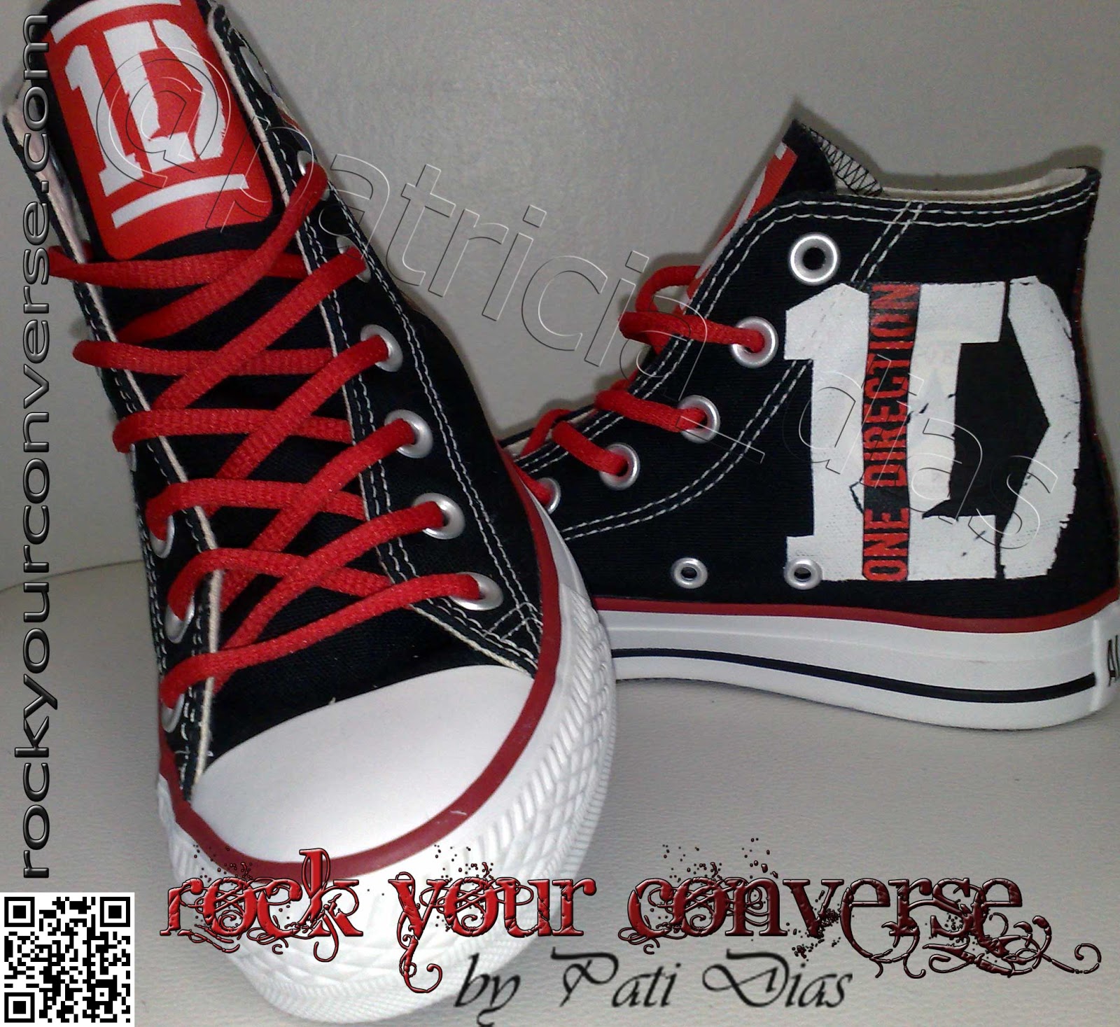 Converse All Star Customizado - Rock Your Converse!: One Direction - 1D