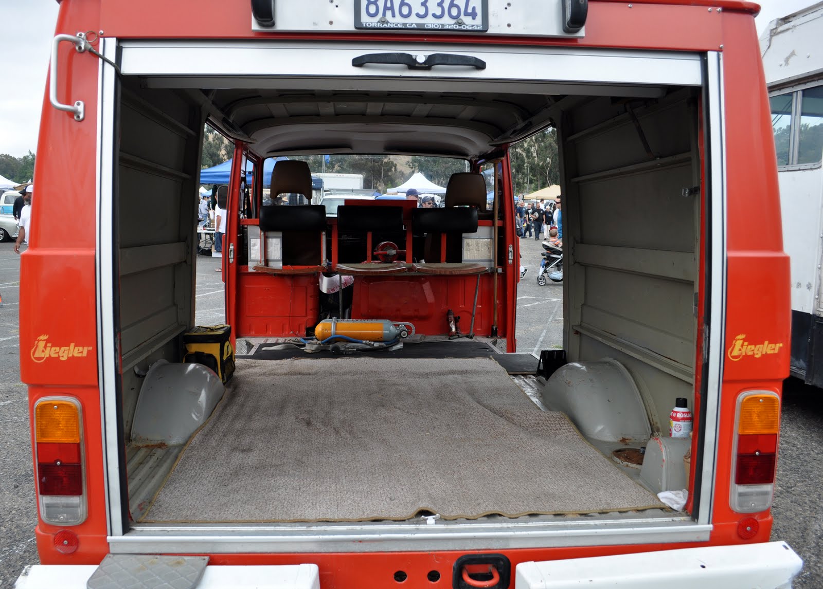 Just A Car Guy: German fire dept VW van?