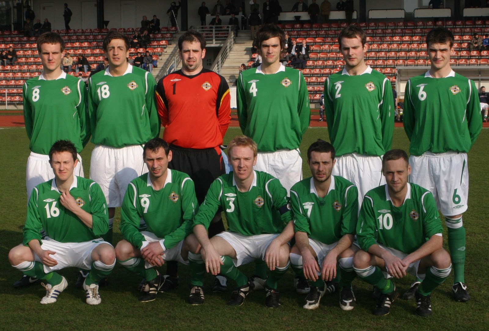 Northern Ireland Regions' Cup Line-Ups