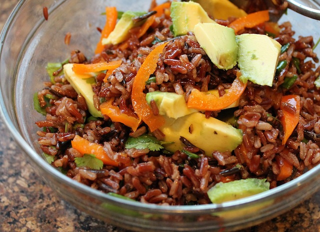 Food Lust People Love: Red Camargue and Wild Rice Salad with Tuna