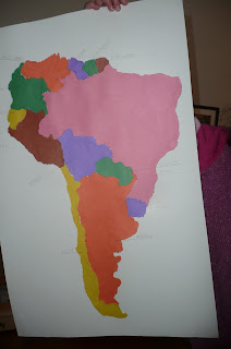 Montessori Teachings: Map of South America