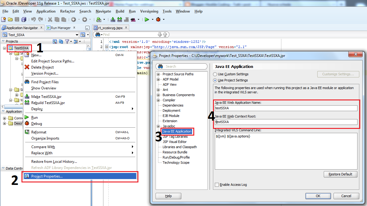 Hostile Coding: JDeveloper: Deploy your project to an external WebLogic ...