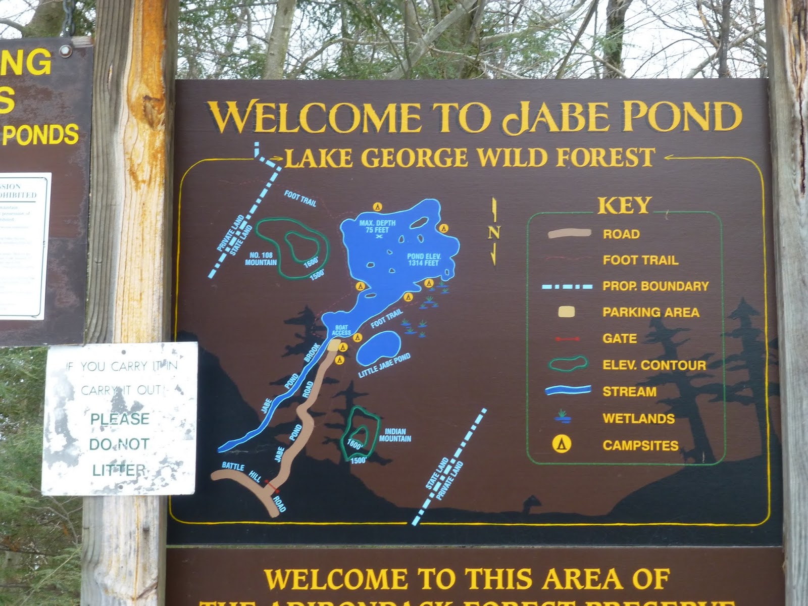 Off on Adventure: Jabe Pond and Surrounding Hills - Lake George Wild ...