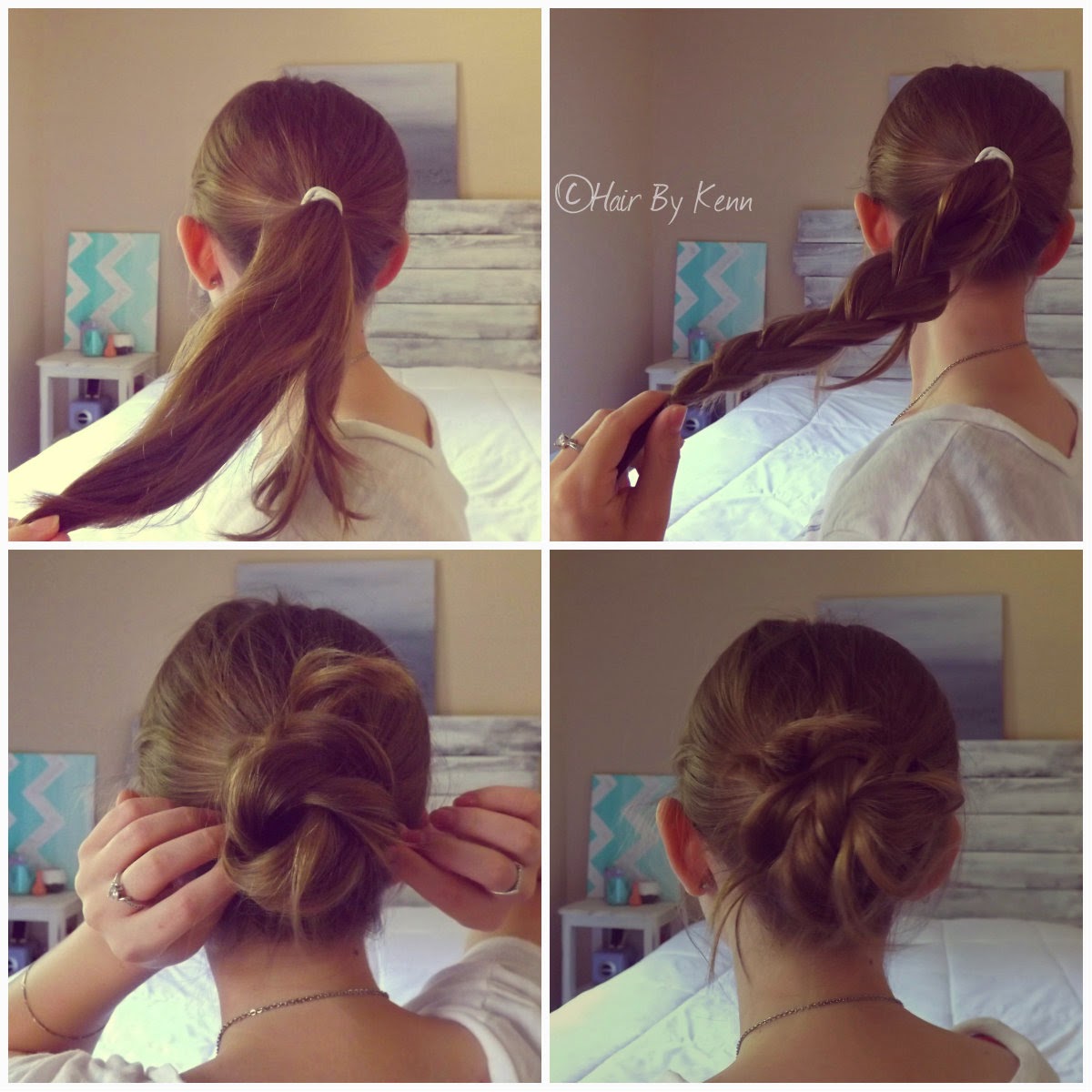 Hair By Kenn: The Braided Bun Tutorial