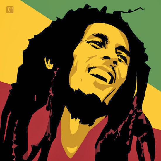 Música Reggae Mas : El Rey Bob Marley - Gif