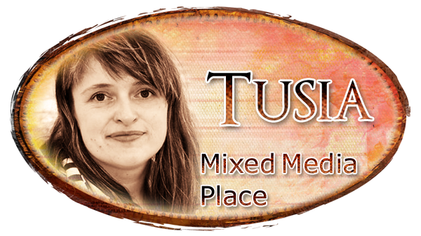 Mixed Media Place: Season's Greetings from Tusia