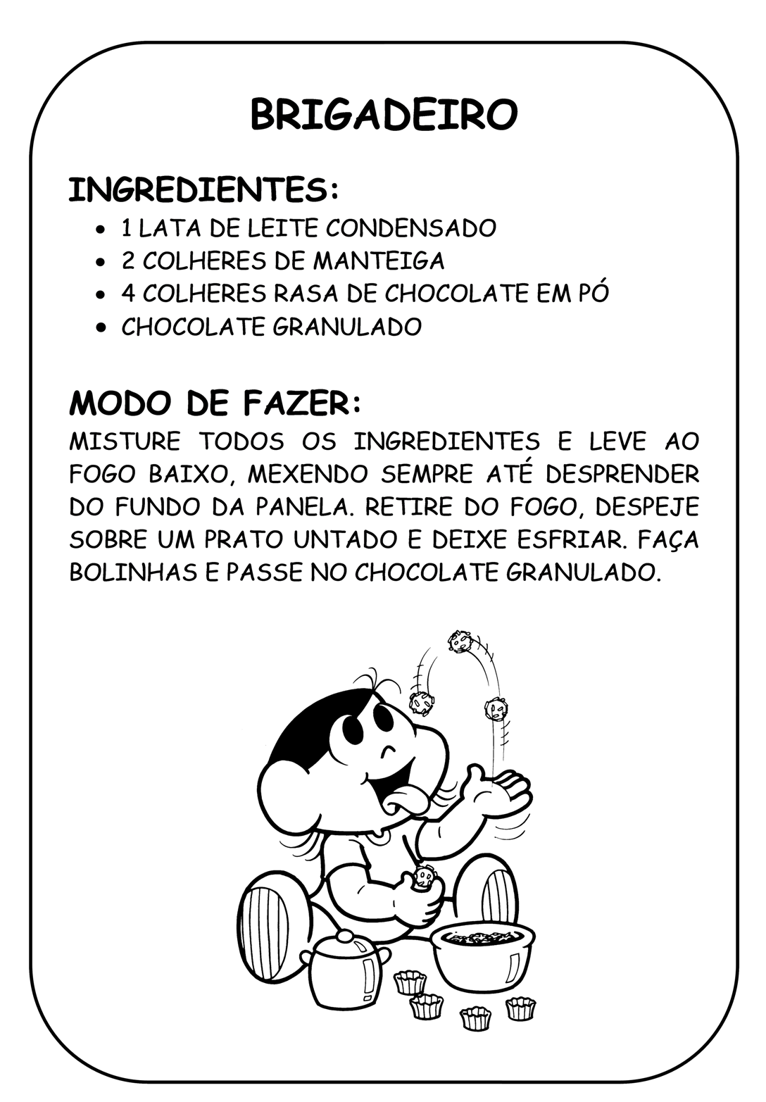 AMOR POR EDUCAÇÃO INFANTIL: RECEITINHAS MARAVILHOSAS...