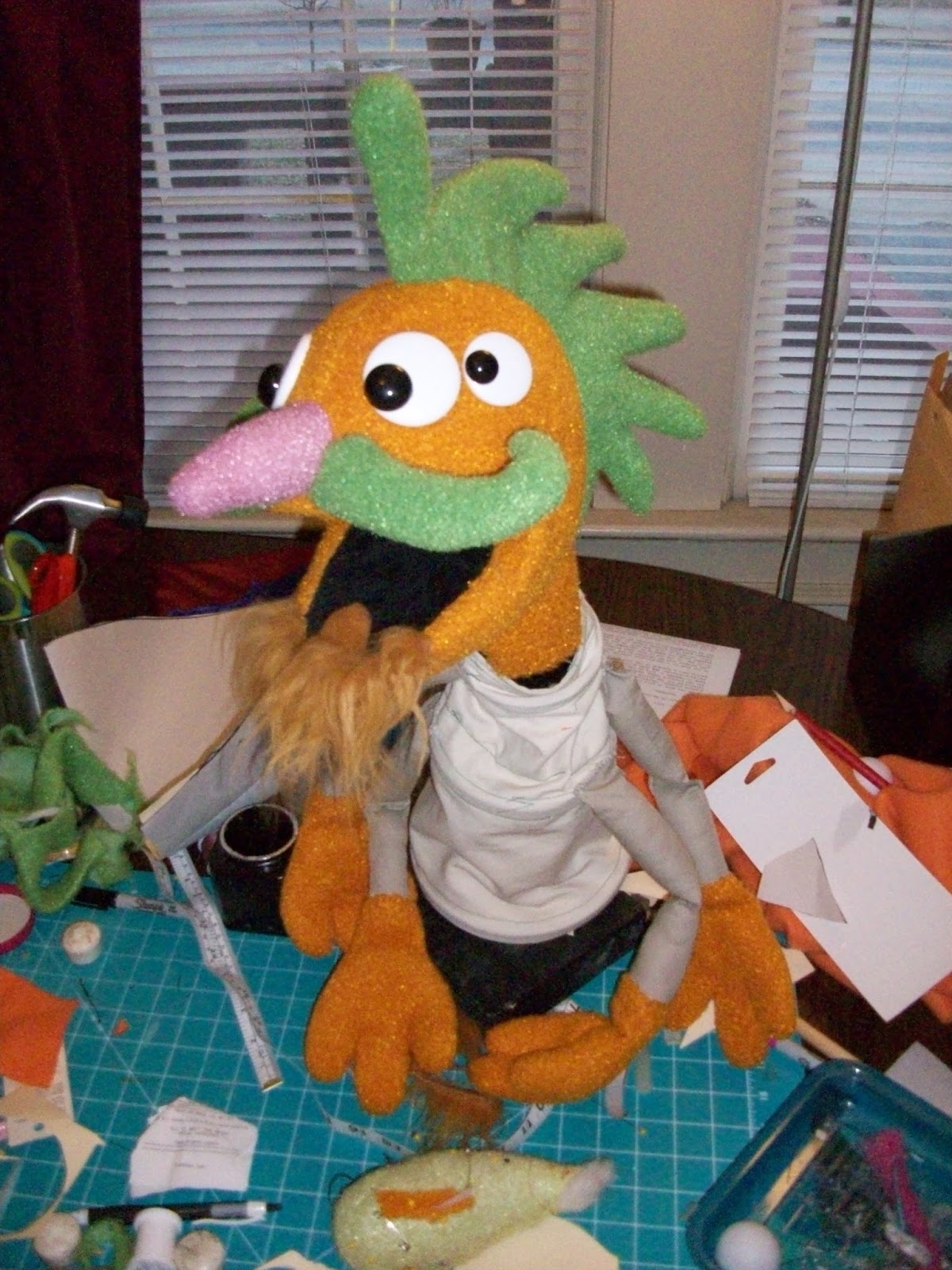 Puppets and Banjos: From the Archives! Building Puppets for Aqua Teen ...