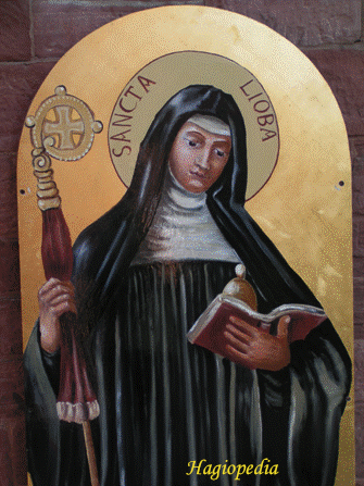 HAGIOPEDIA: Santa LIOBA. M. c. 779/81.
