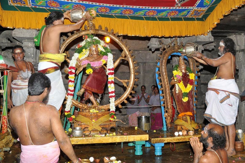 Nataraja Abhishekam during 2015 Arudra Darshanam - ARUNACHALA GRACE