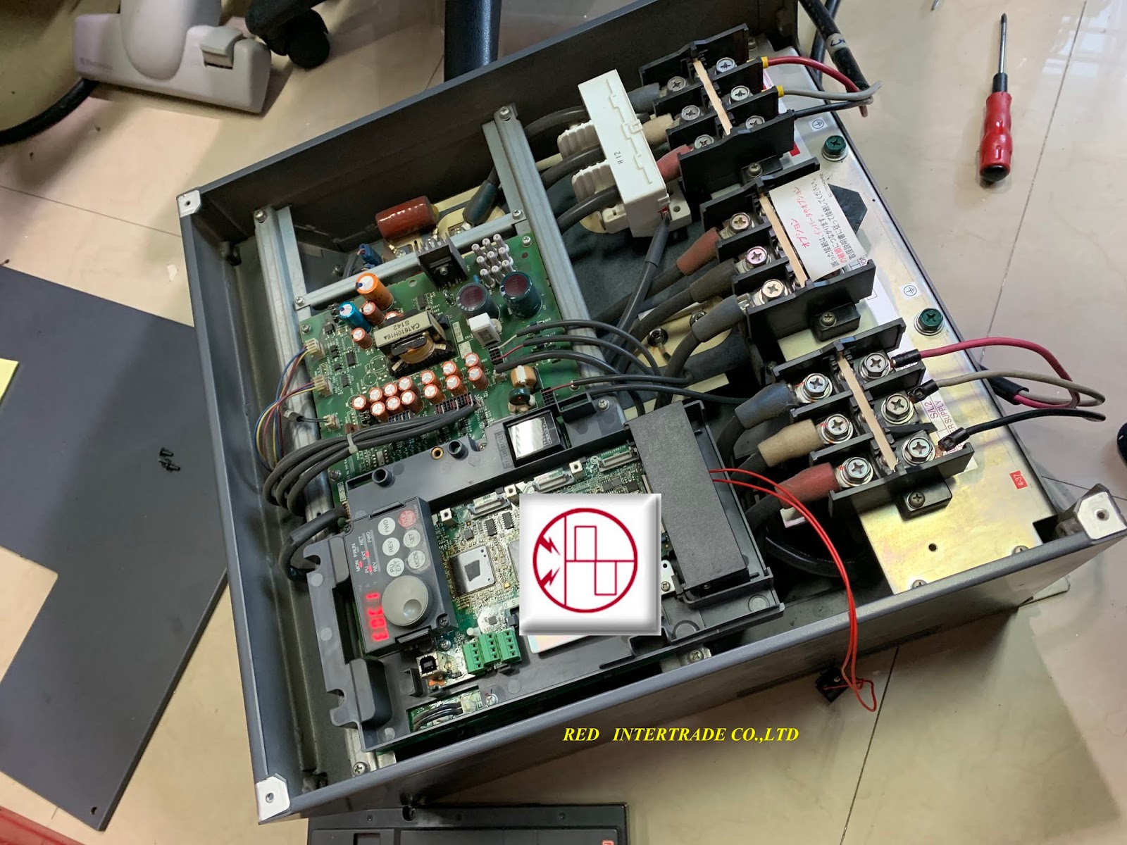 รับซ่อม FR-A740-37K MITSUBISHI INVERTER Alarm OC1