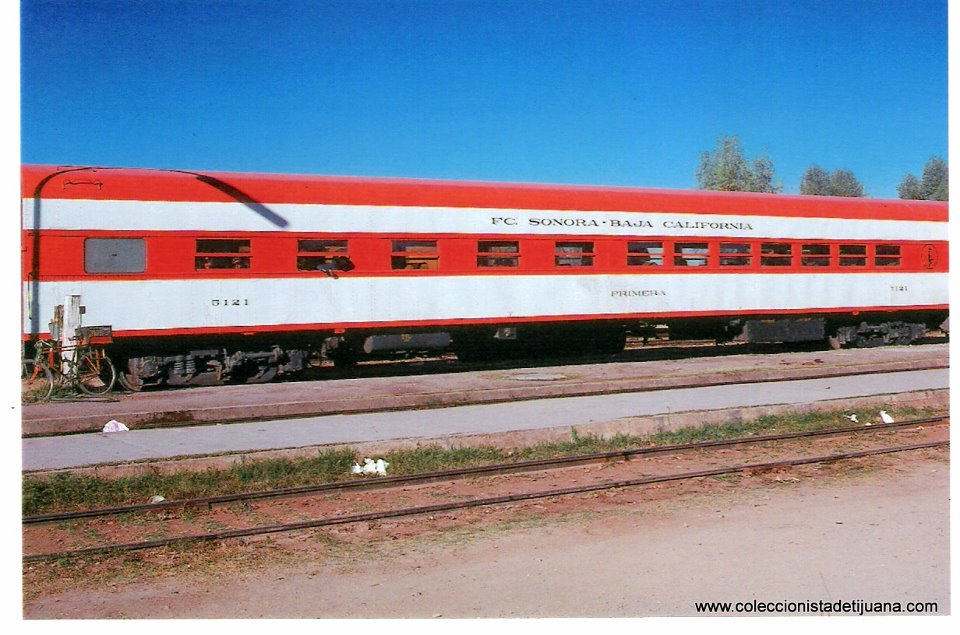 FERROCARRIL SONORA BAJA CALIFORNIA SBC: VAGONES