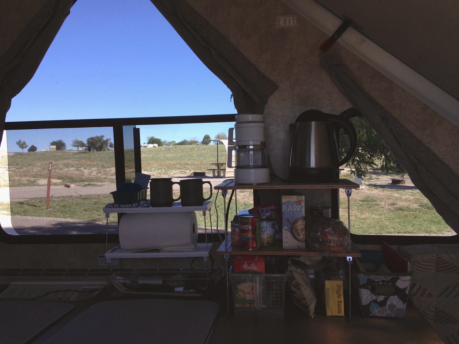 Aliner Camping Adventures: SIMPLE Storage Solutions from a Non-DIY-Type!