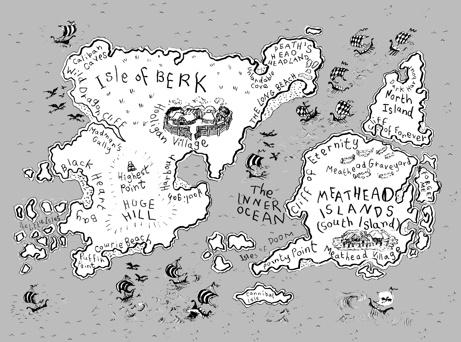 Plotting the mind maps of the imagination...