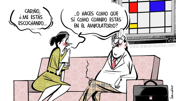 Viñetas sanitarias de Leandro Barea