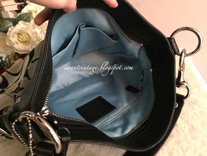 I Want Vintage | Vintage Designer Handbags: Coach 12657 Signature Zoe ...