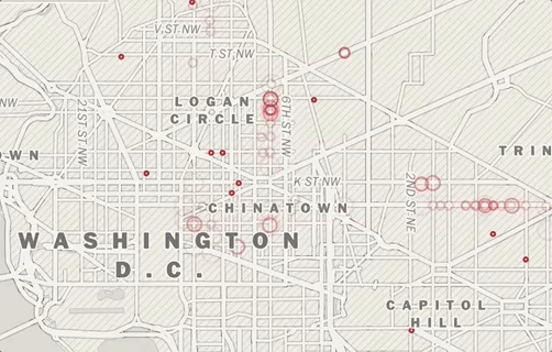 Map of the Week: The Riots in Washington DC